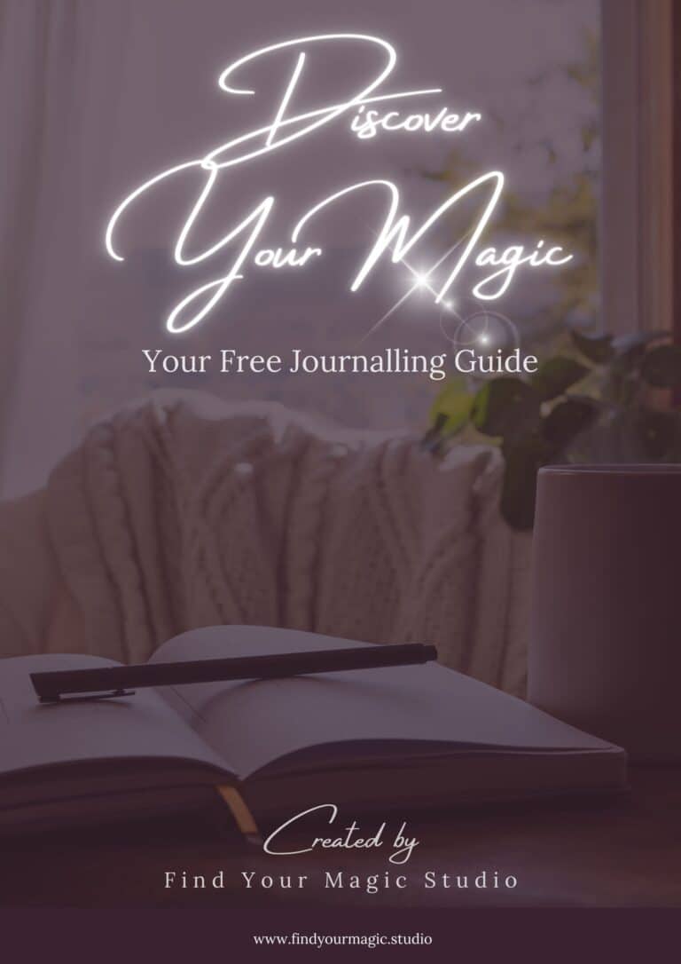 Journalling Guide Signup - Find Your Magic Studio
